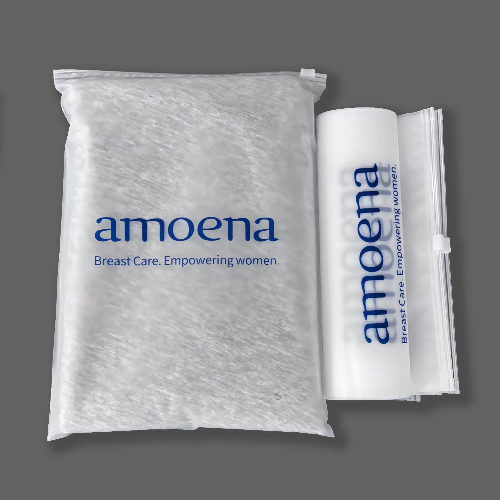 Custom Frosted Zipper Bags